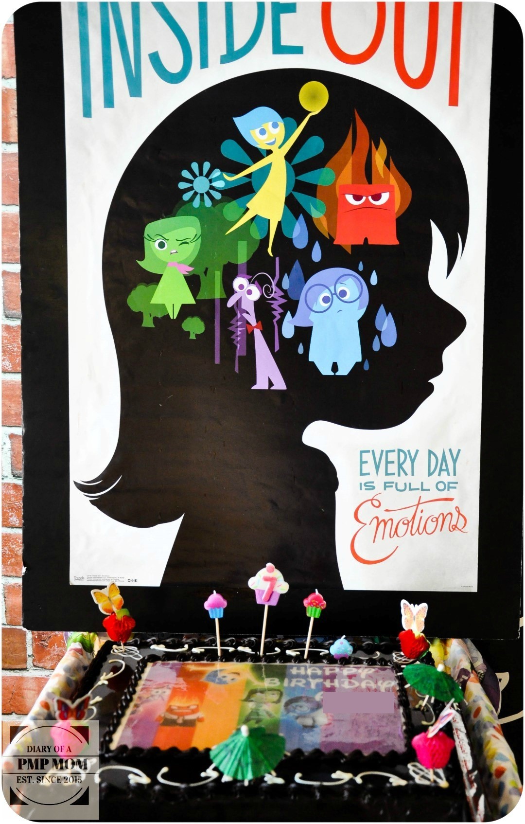 Inside Out Birthday Party – DIARY OF A PMP MOM