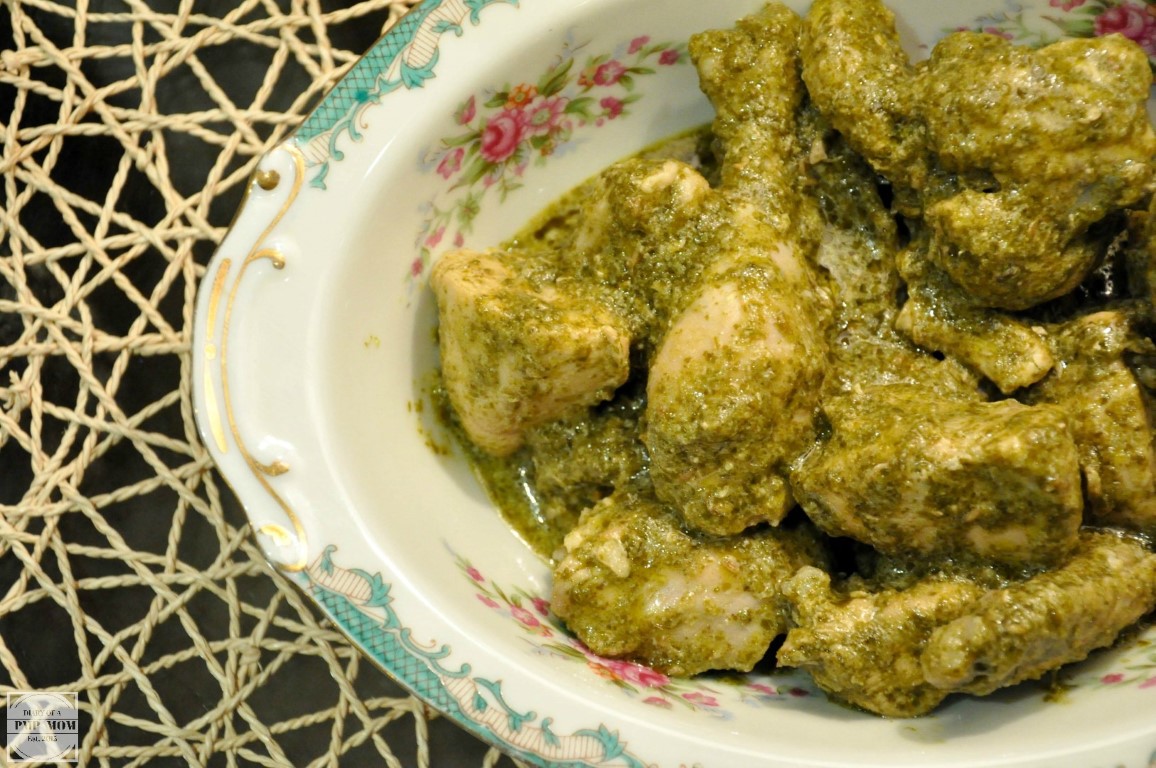Recipe Of The Week – Green Chicken – DIARY OF A PMP MOM