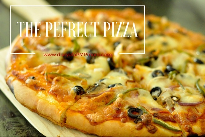 Recipe Of The Week – The Perfect Homemade Pizza – DIARY OF A PMP MOM