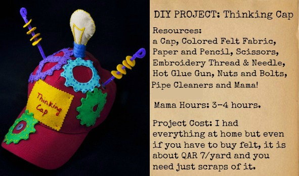 DIY Project: The Thinking Cap – DIARY OF A PMP MOM