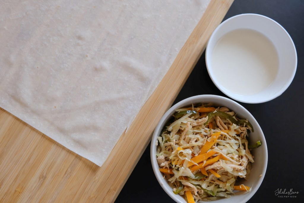 Recipe Of The Week – Chicken Spring Rolls – DIARY OF A PMP MOM